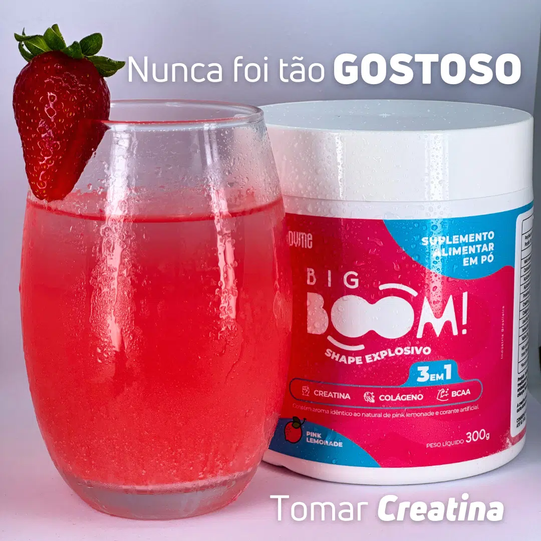 Creatina Rosa 3 em 1 Big Boom é boa? É confiável? Funciona?